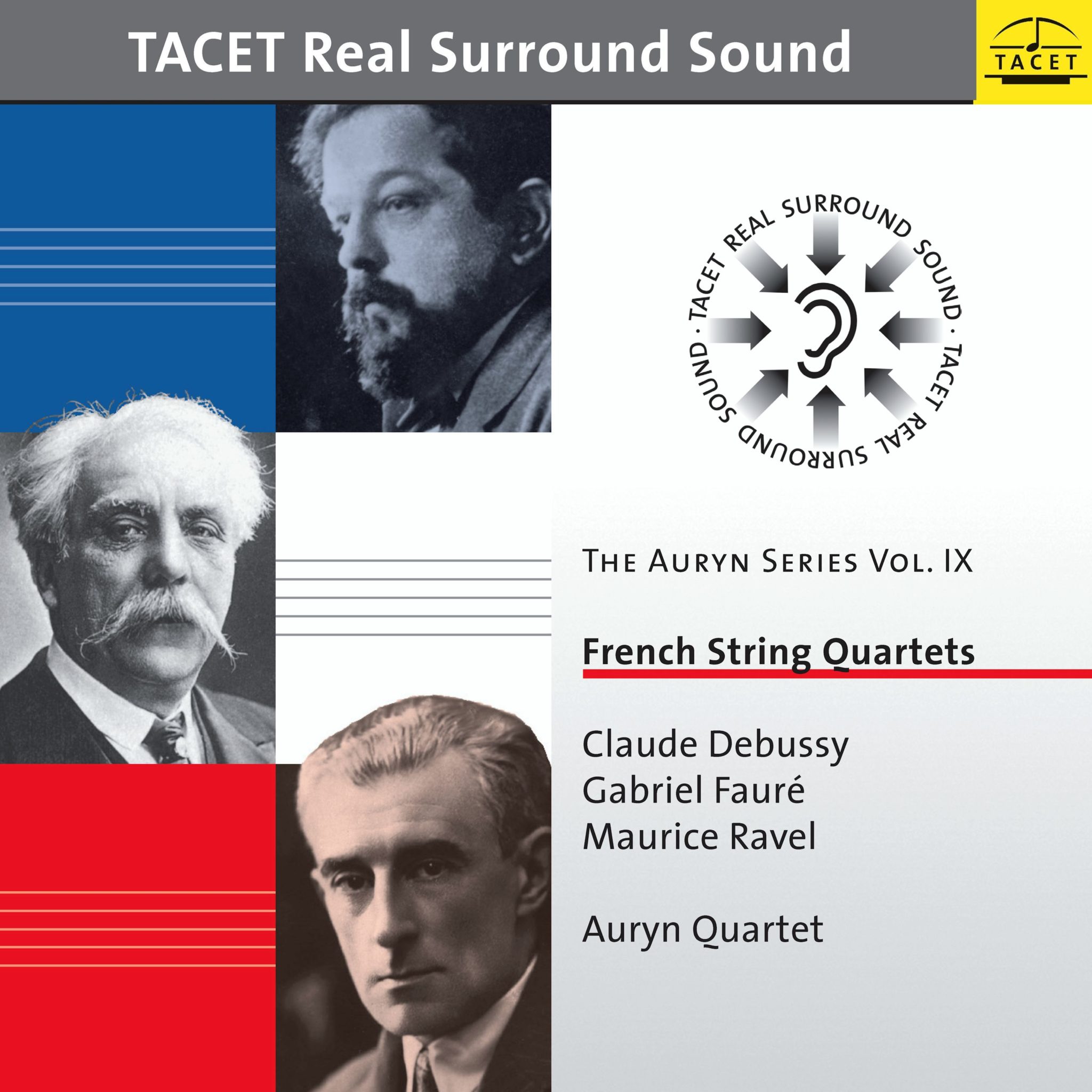 French String Quartets. Claude Debussy, Gabriel Fauré, M. Ravel